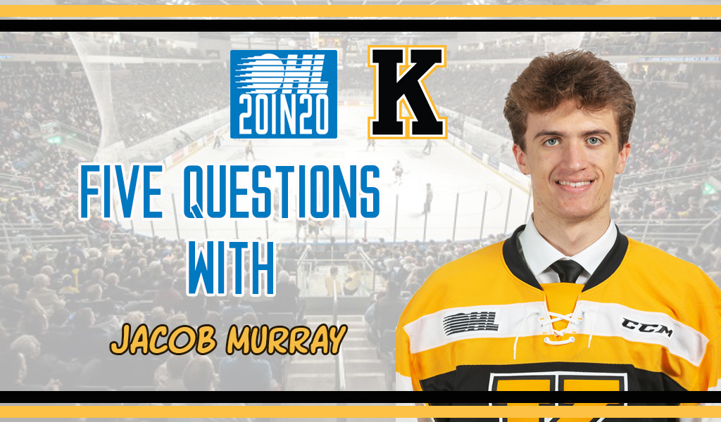 Five Pre-Season Questions with Jacob Murray - Ontario Hockey League