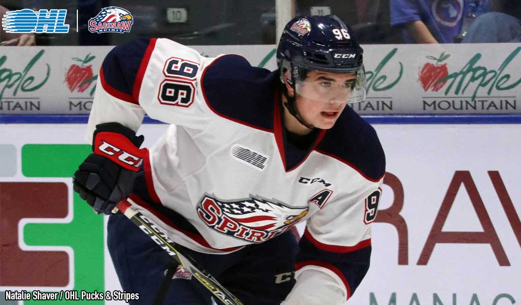 Damien Giroux named 20th captain in Spirit history - Ontario Hockey League