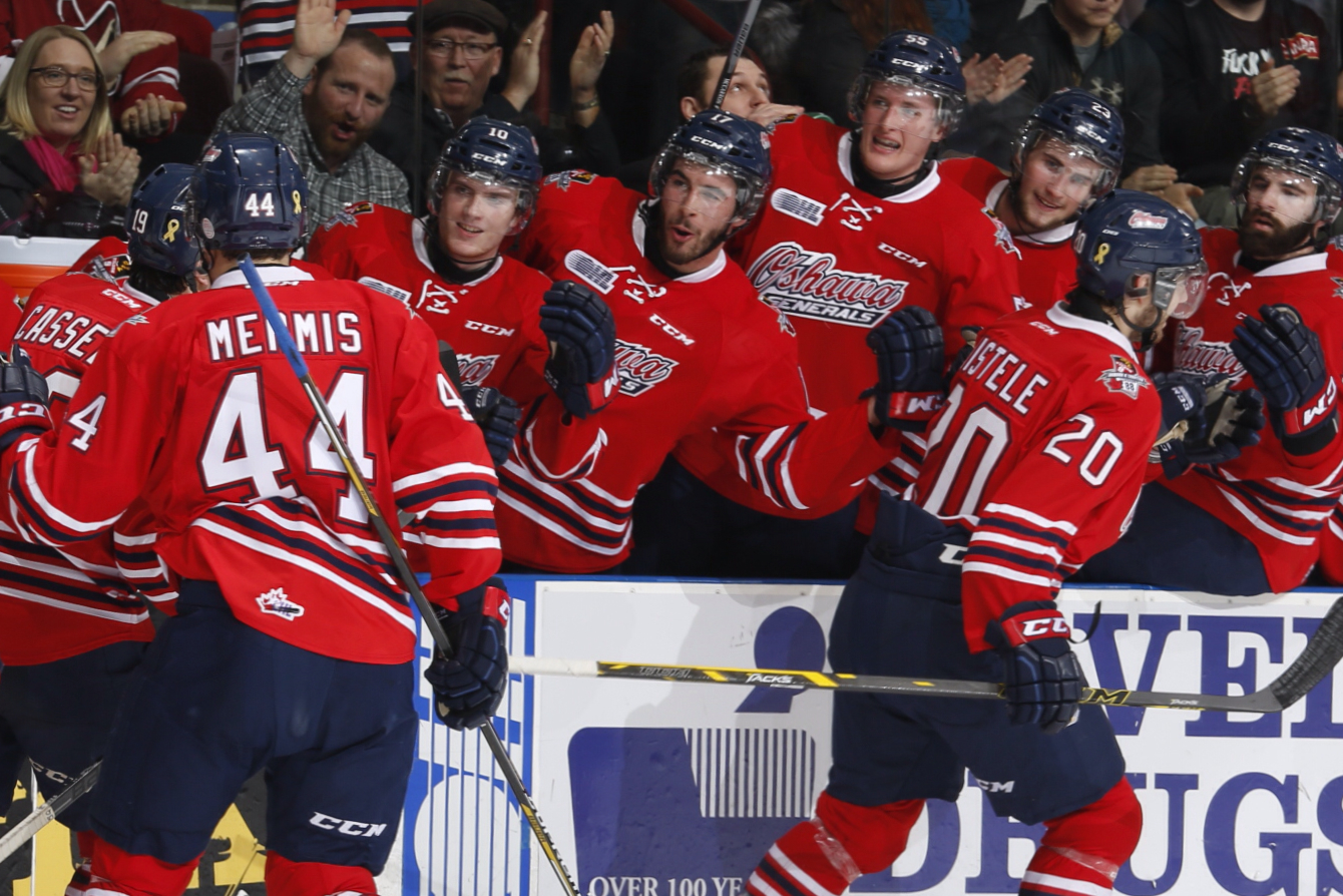 GENERALS BATTLE HARD FOR WIN OVER BATTALION - Oshawa Generals