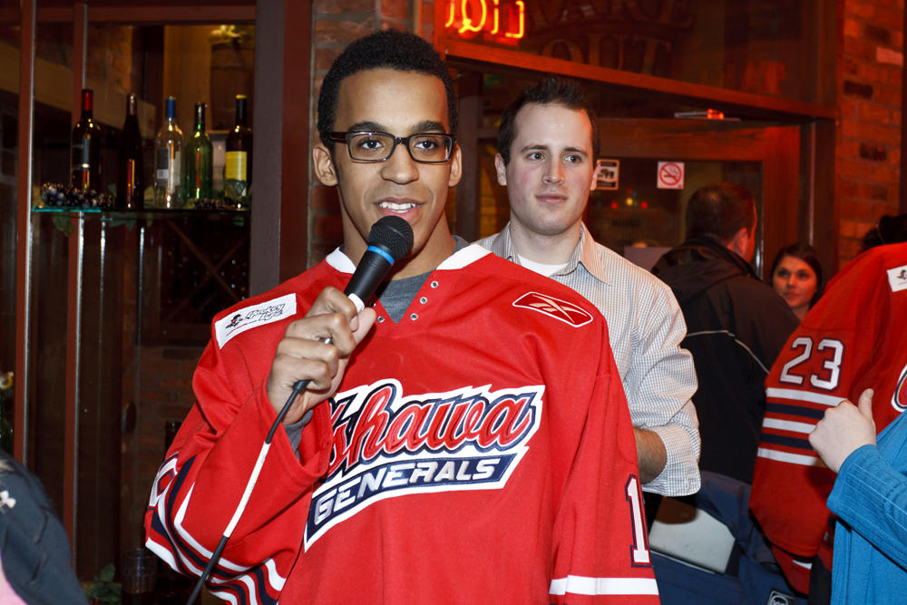 East Side Mario's Dinner 2012 - Oshawa Generals