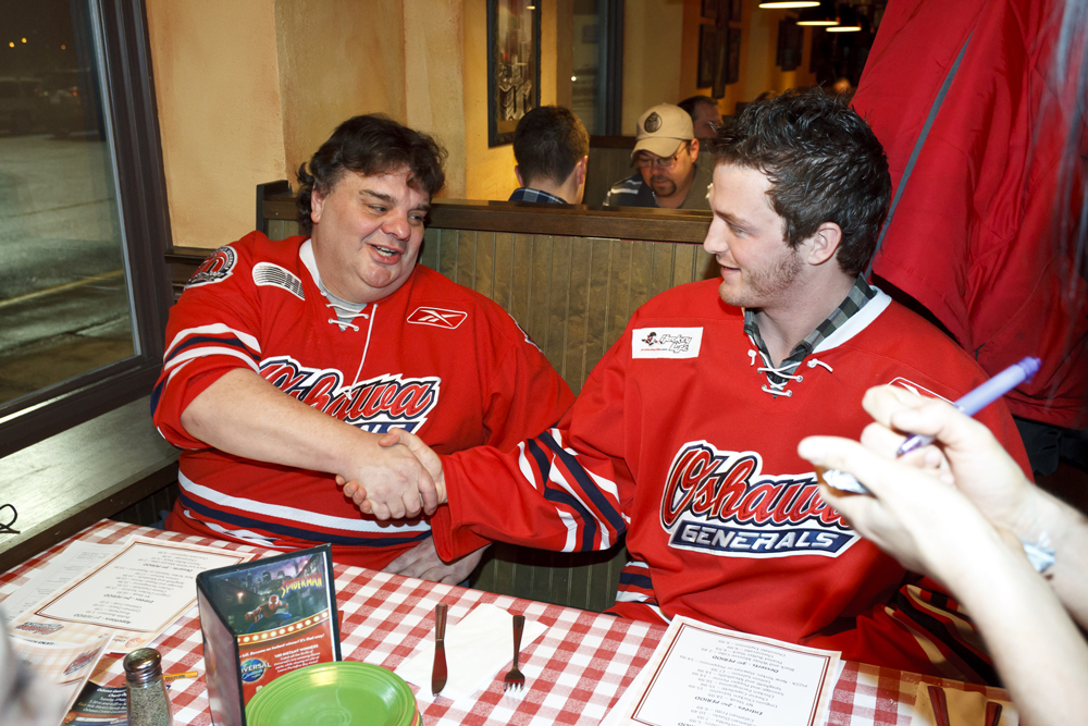 East Side Mario's Dinner 2012 - Oshawa Generals