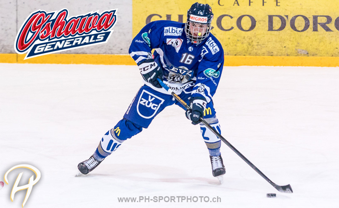 Nico Gross commits to the Oshawa Generals - Oshawa Generals
