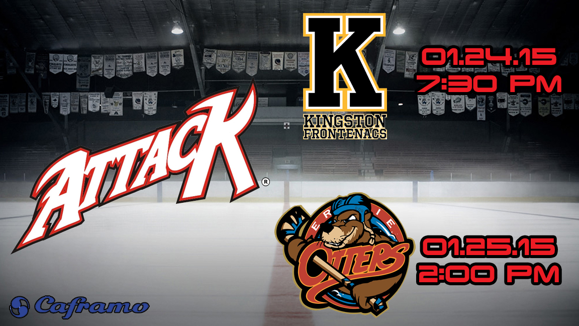 Attack home to Fronts and Otters - Owen Sound Attack