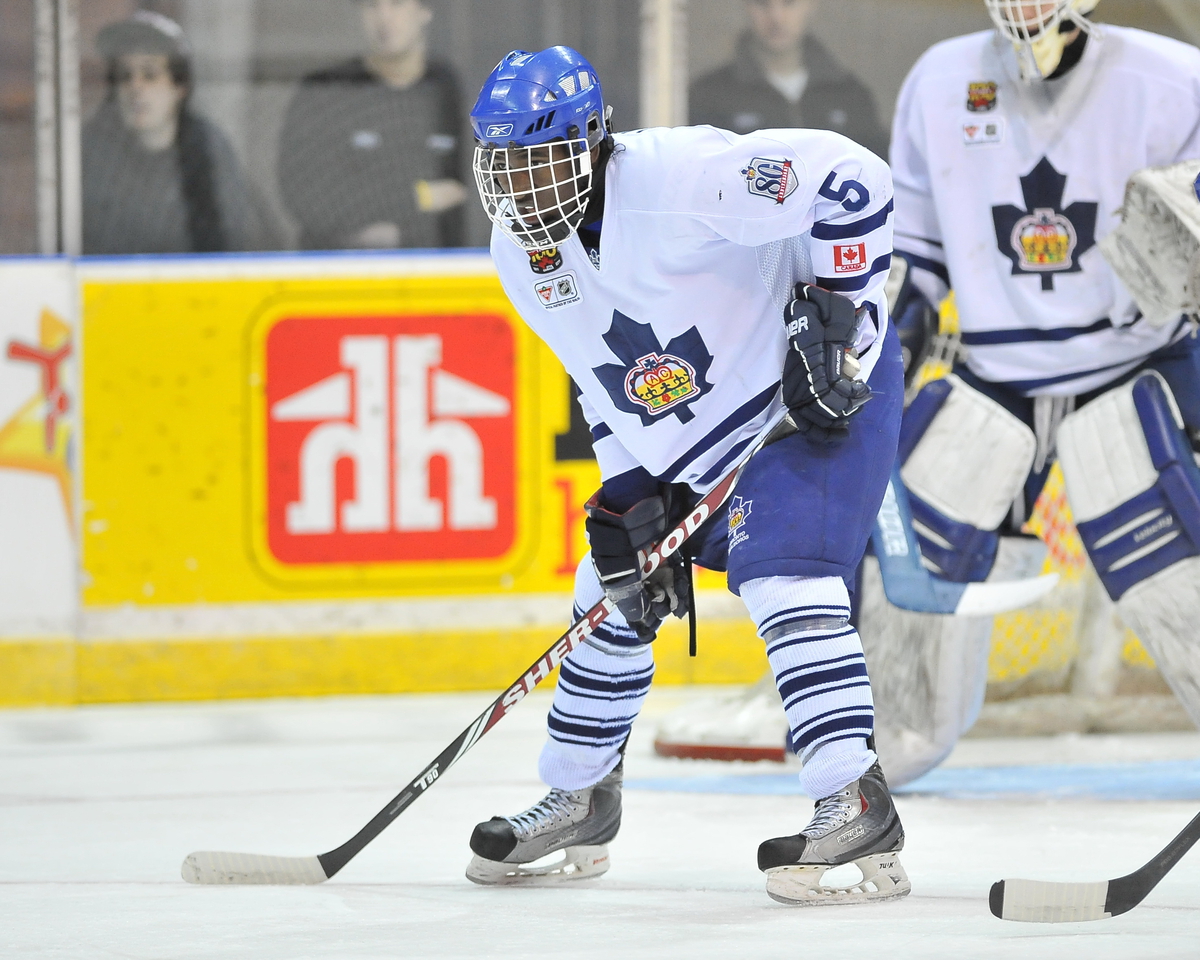 Attack Select Lindo in Round 2 - Owen Sound Attack