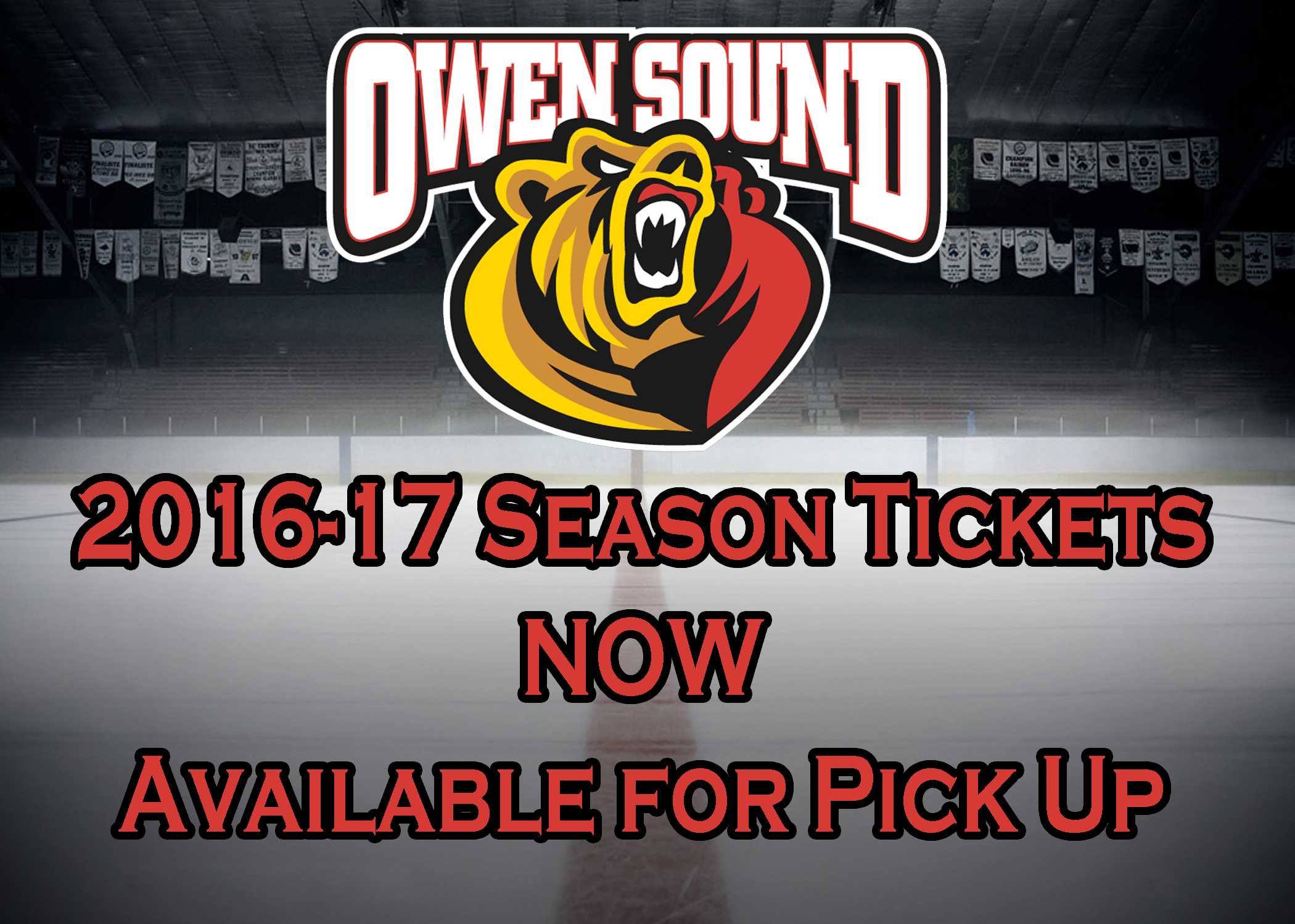 Attack announce Season Ticket pickup and Townhall Meeting - Owen Sound Attack