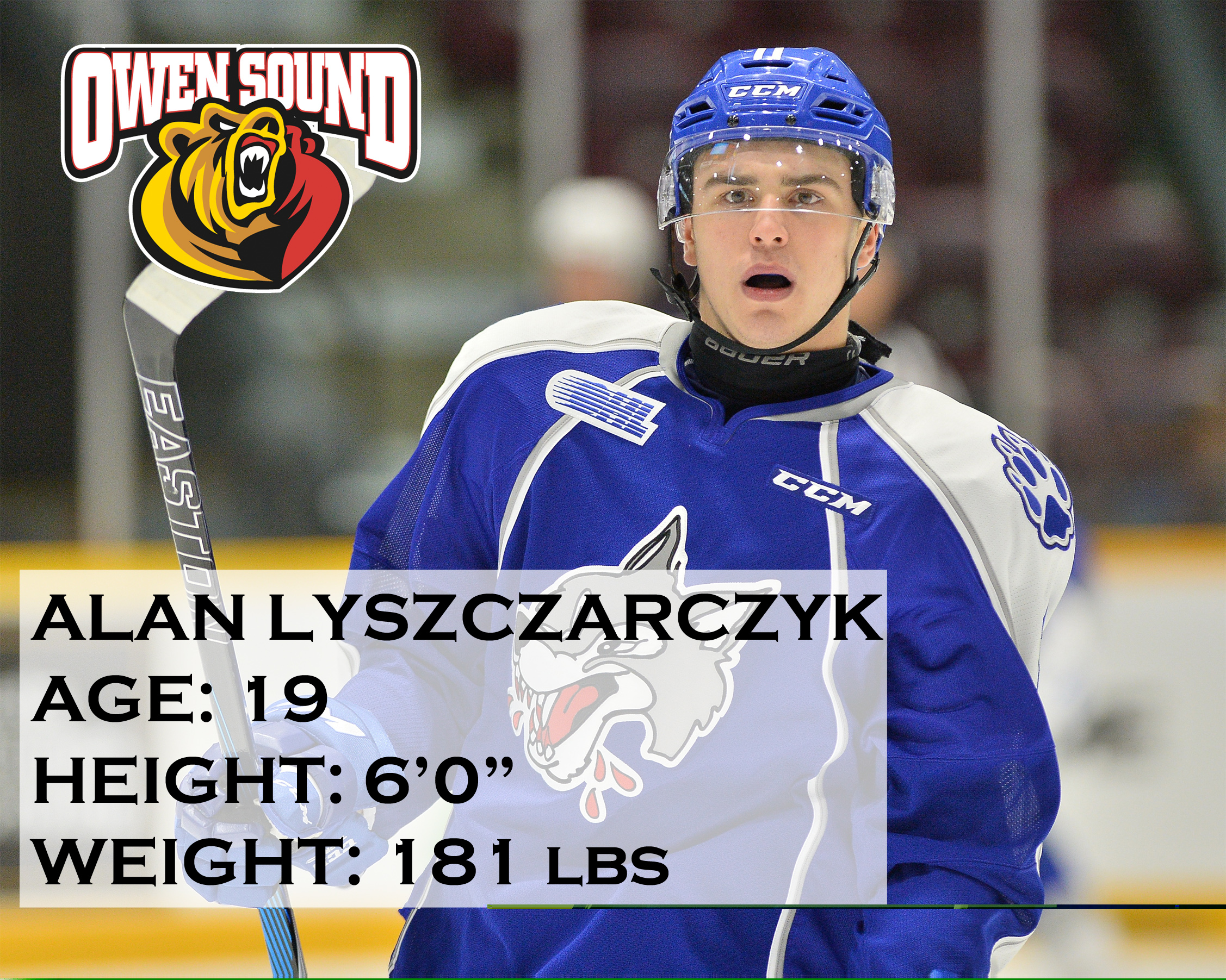 Attack acquire Lyszczarczyk and Bowman from Wolves - Owen Sound Attack