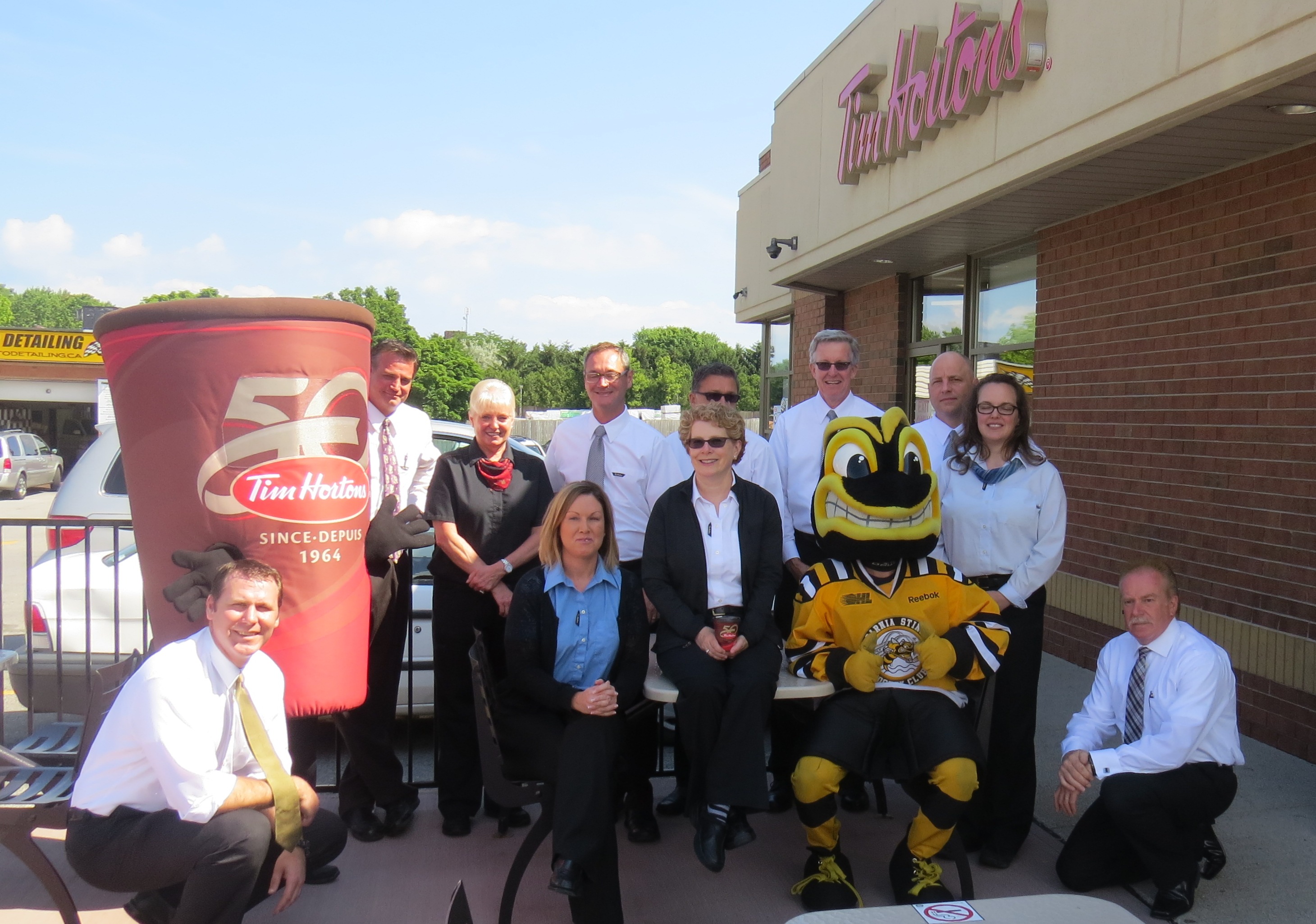 Sting Announce Partnership with Tim Hortons - Sarnia Sting
