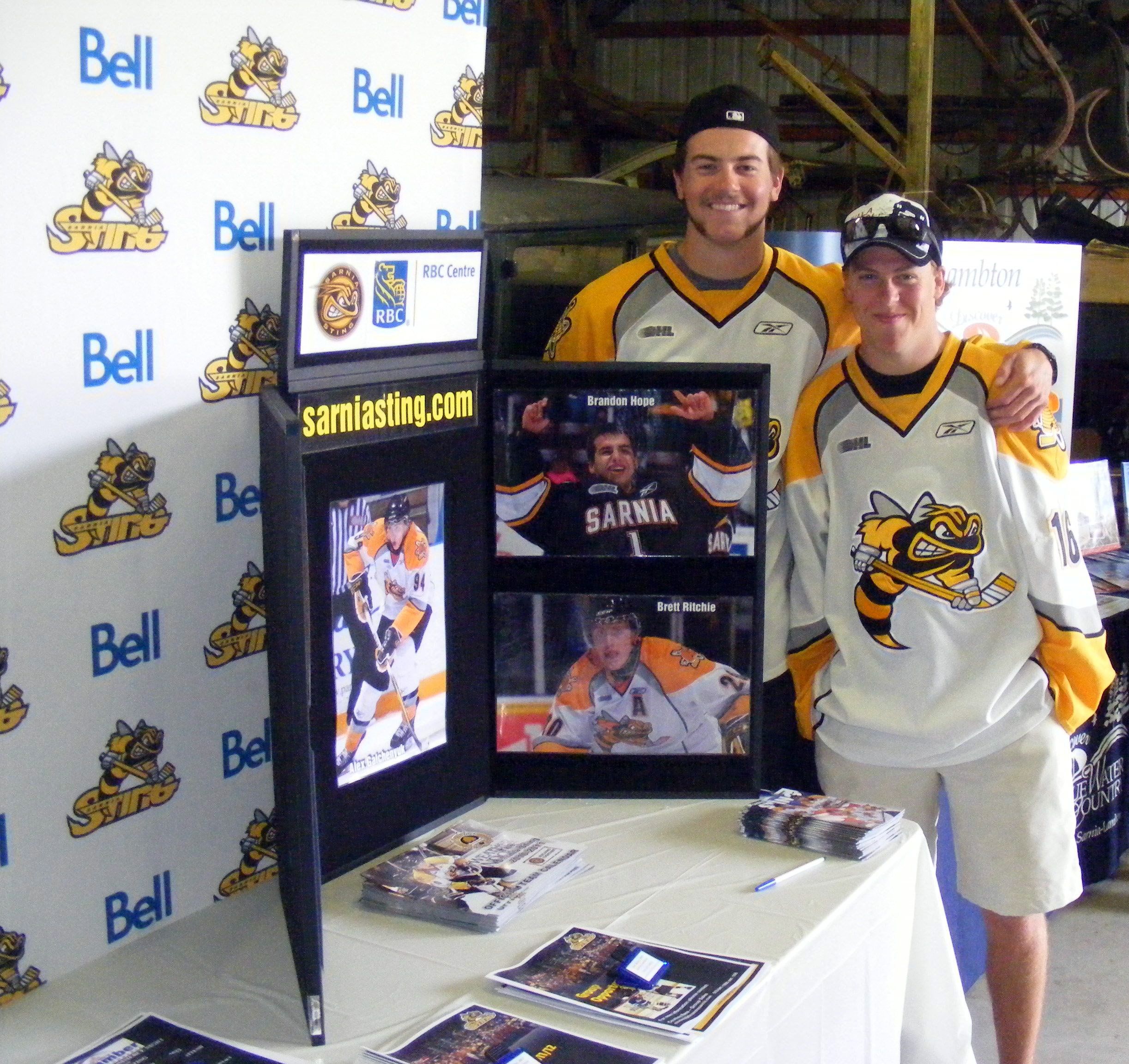 The Sting Out In The Community - Sarnia Sting