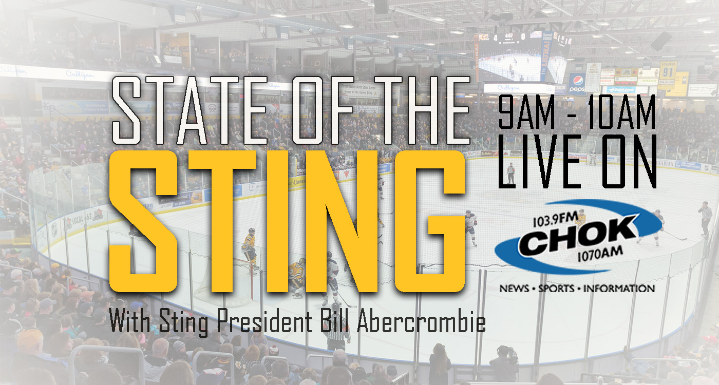REPLAY | State of the Sting with President Bill Abercrombie - Sarnia Sting