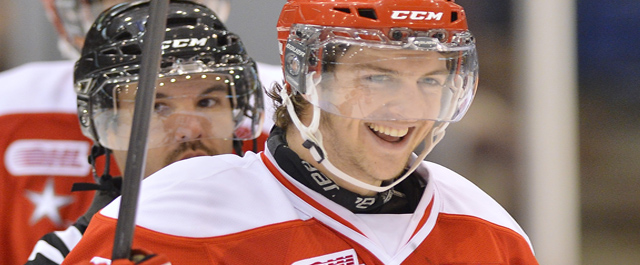 Colin Miller Awarded Mickey Renaud Captain's Trophy - Soo Greyhounds