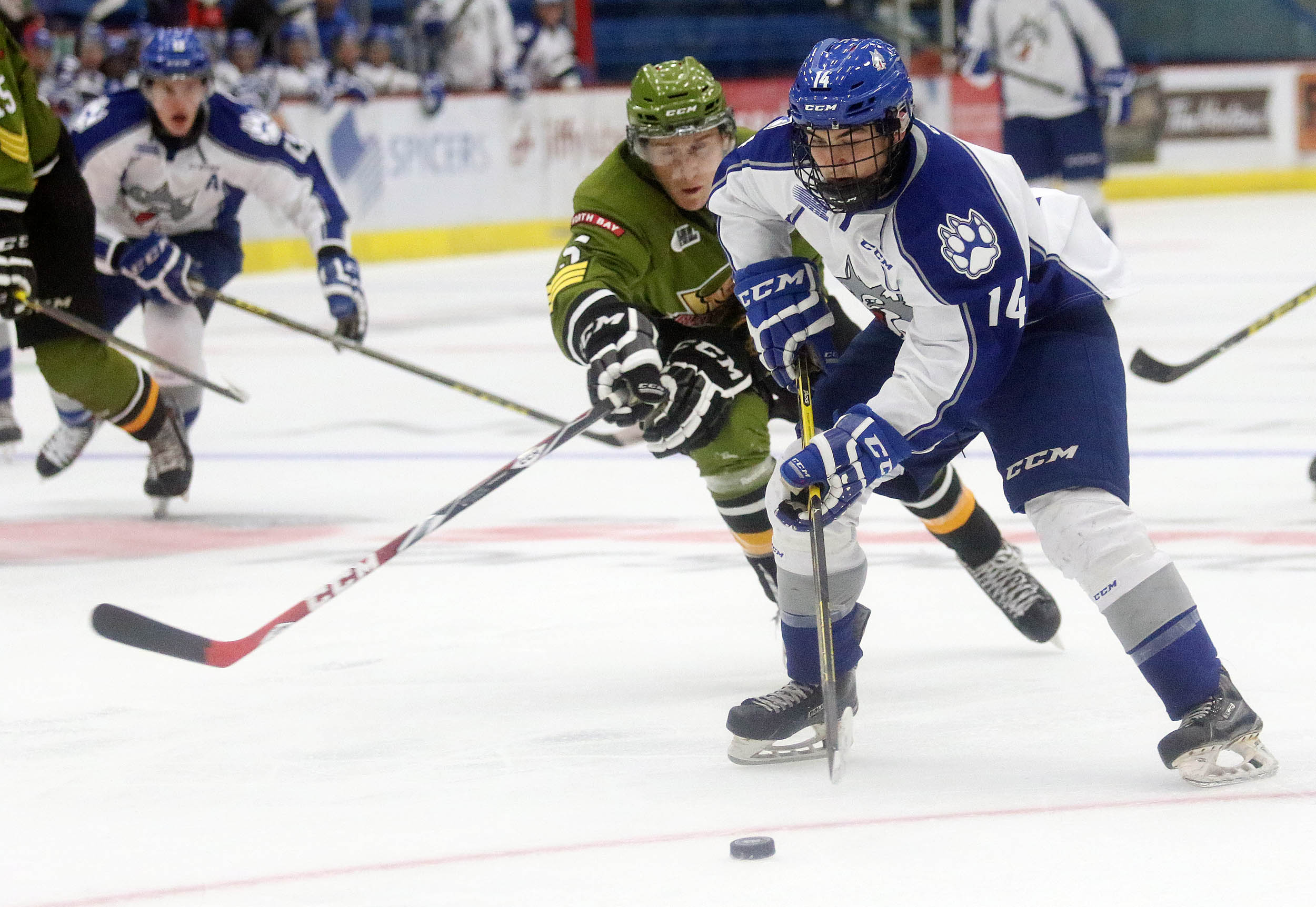 Wolves Win Exhibition Opener - Sudbury Wolves