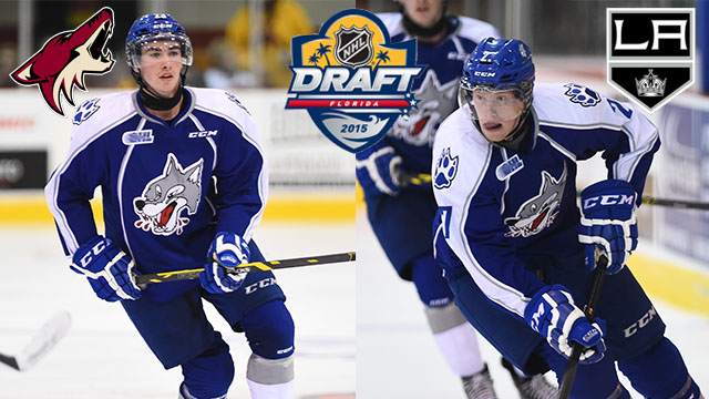 Pair of Wolves Players Selected in NHL Draft - Sudbury Wolves