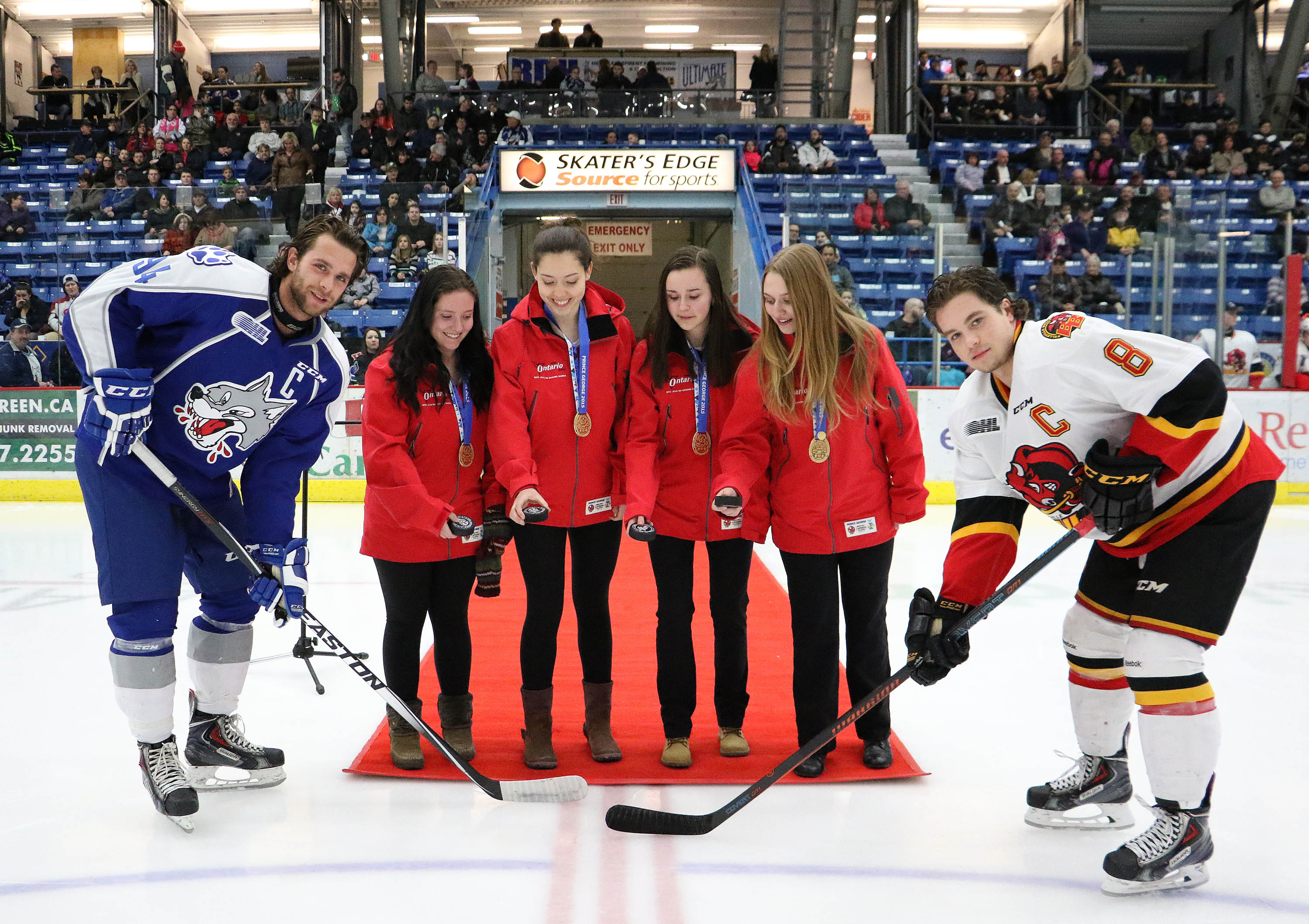 Wolves Shut-out Bulls - Sudbury Wolves