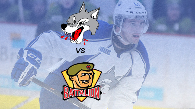 Wolves Battle Battalion - Sudbury Wolves
