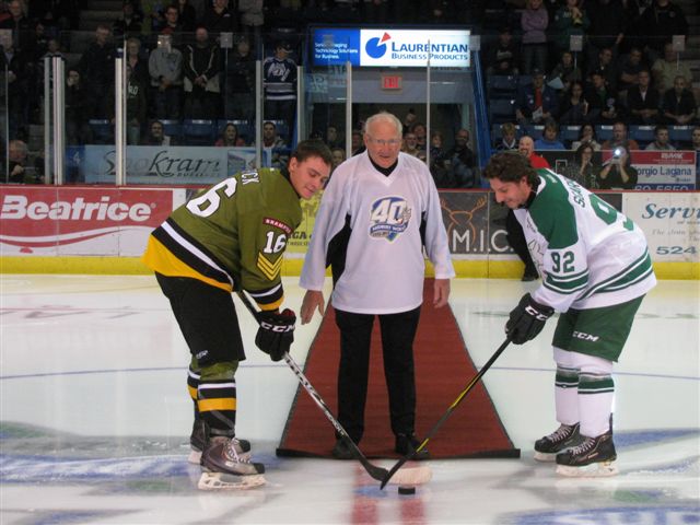Wolves battle with Battalion - Sudbury Wolves