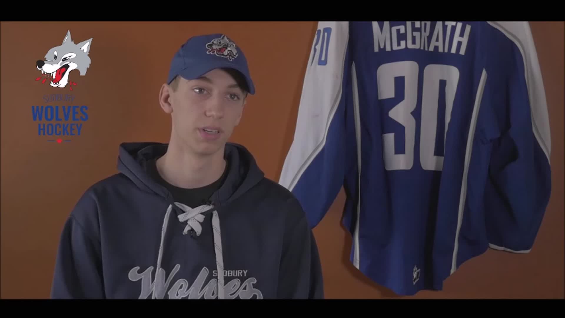Outside the Lines with Jake McGrath - Sudbury Wolves