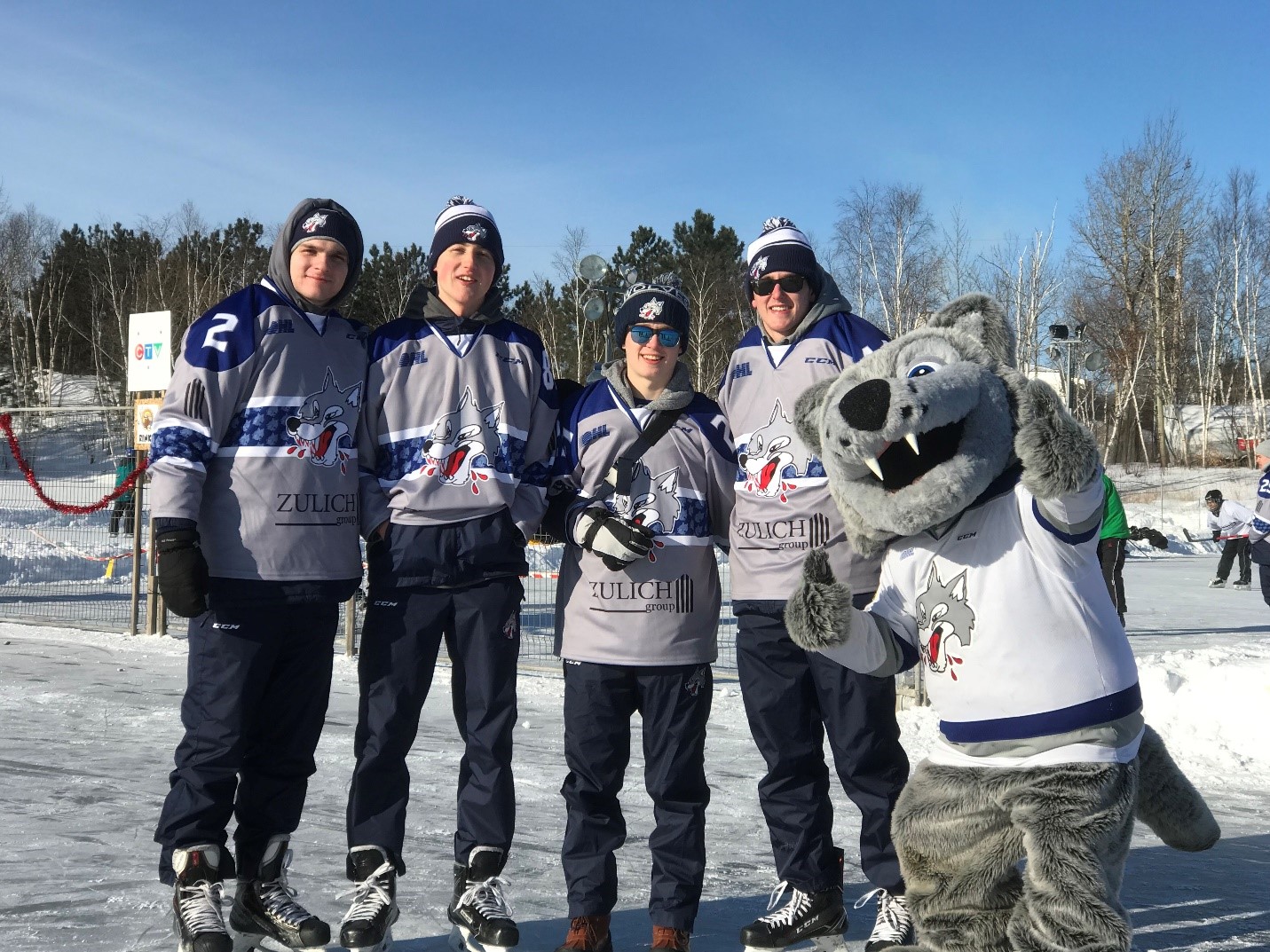 Wolves Spend Winter Weekend Face-To-Face With Fans - Sudbury Wolves