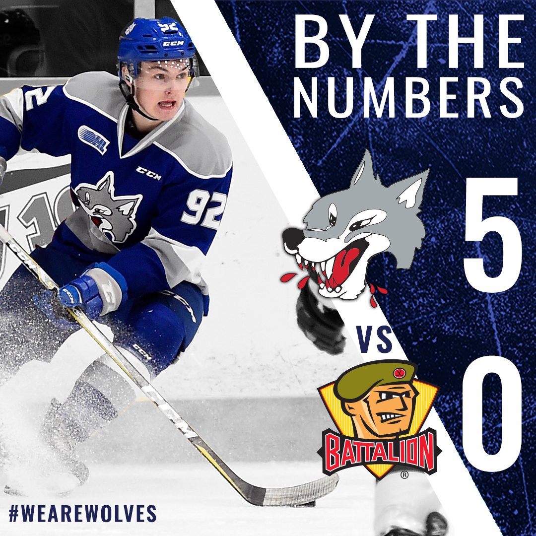 WOLVES TRIUMPH OVER BATTALION WITH SHUT-OUT - Sudbury Wolves