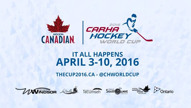 CARHA HOCKEY WORLD CUP COMING TO WINDSOR - Windsor Spitfires