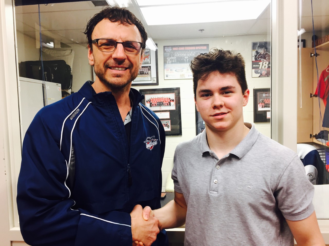 FIRST ROUND PICK STAIOS AGREES TO PACKAGE - Windsor Spitfires