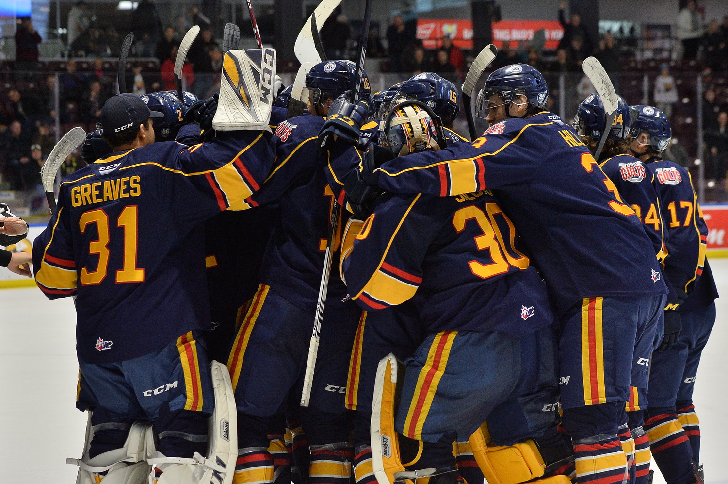To Our Fans - Barrie Colts