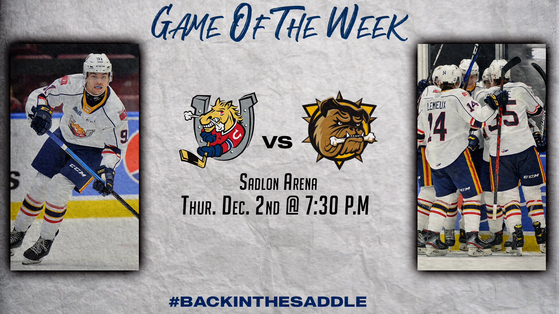Lone Game of The Week - Barrie Colts