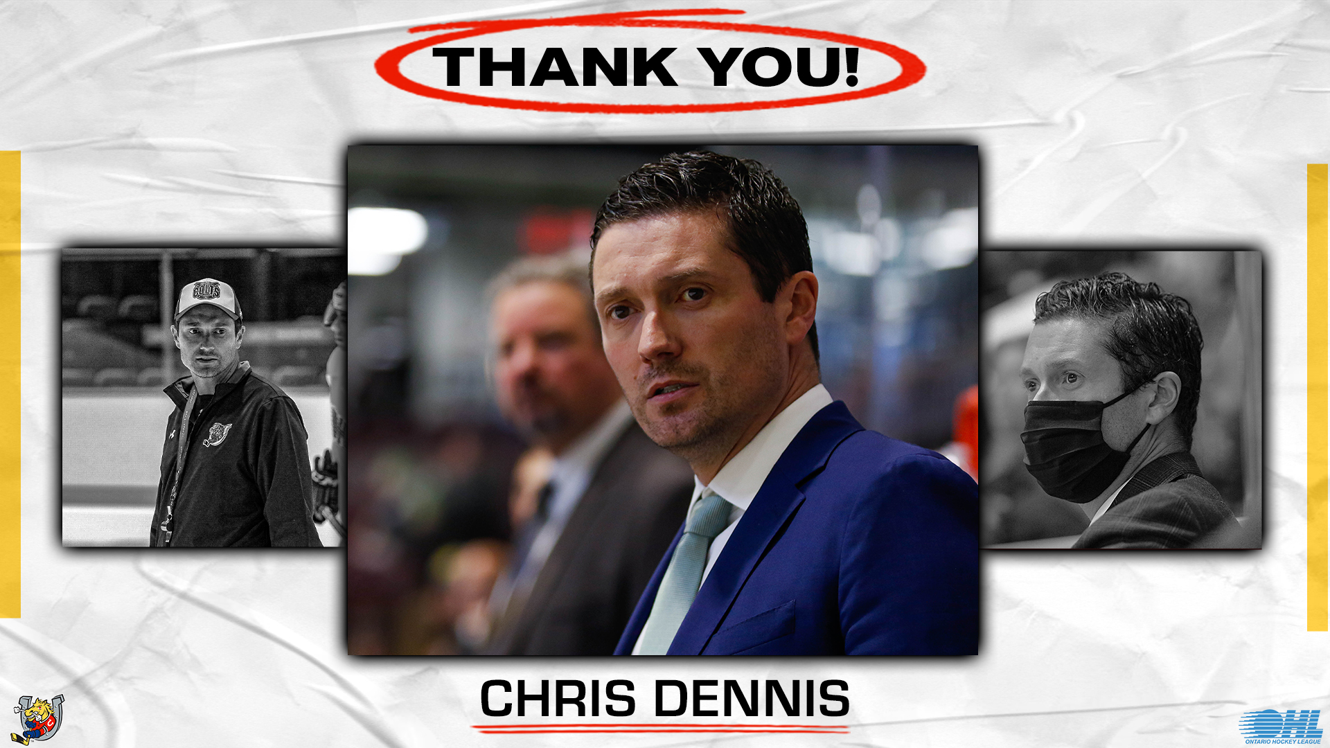 Chris Dennis Named Head Coach in Kitchener - Barrie Colts