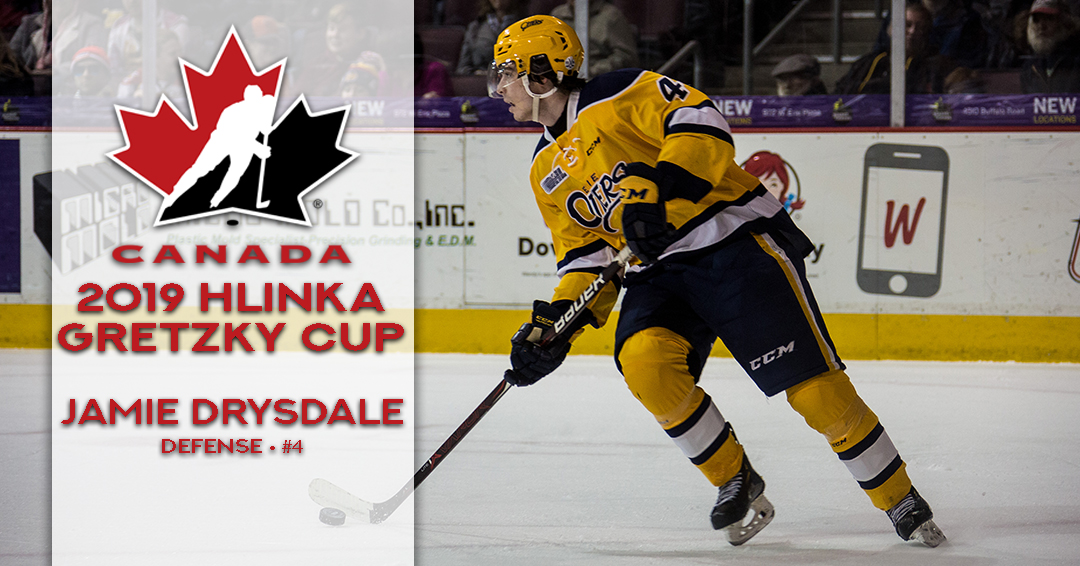 Jamie Drysdale Among OHL Players to Represent Canada at 2019 Hlinka ...