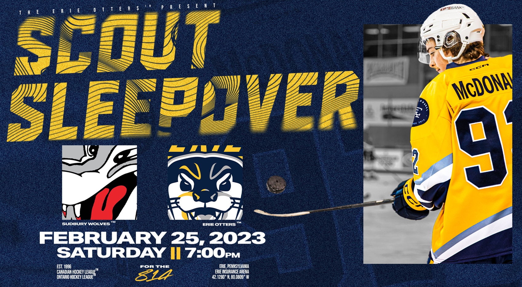 Scout Night - Erie Otters