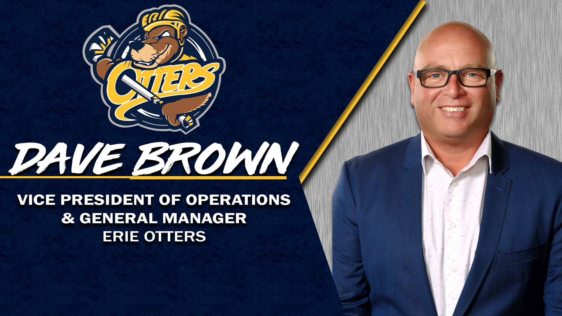 Erie Otters Name Dave Brown as Vice President of Operations, General Manager - Erie Otters