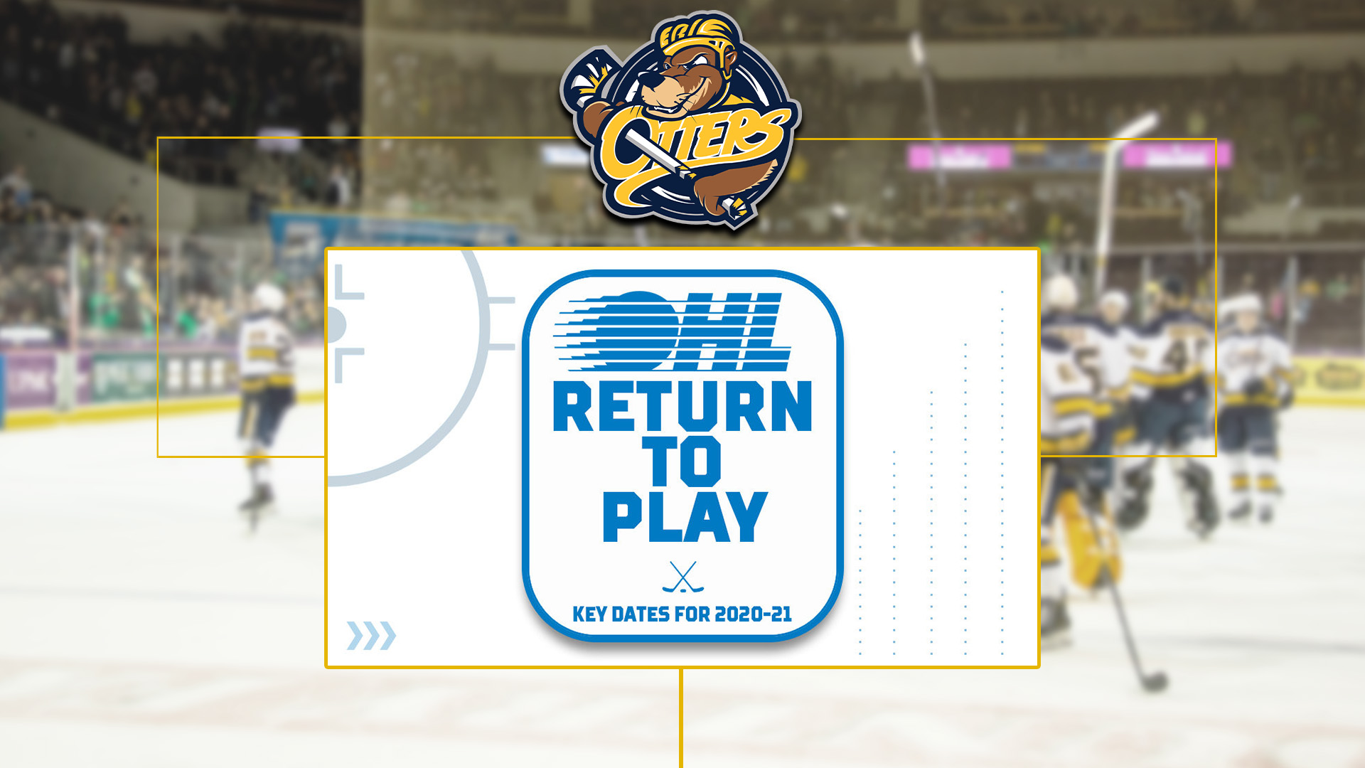 OHL Announces Key Dates for 2020-21 Season - Erie Otters