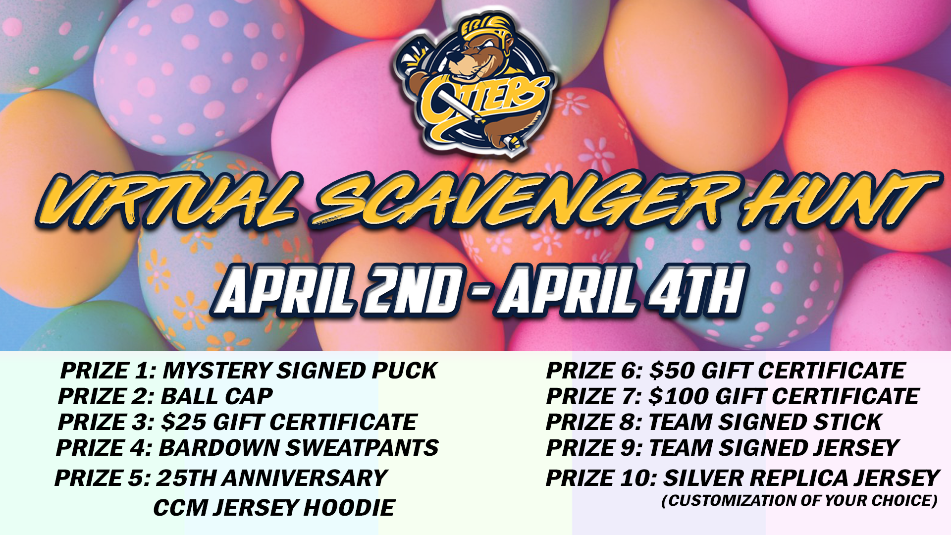 Virtual Scavenger Hunt - Erie Otters