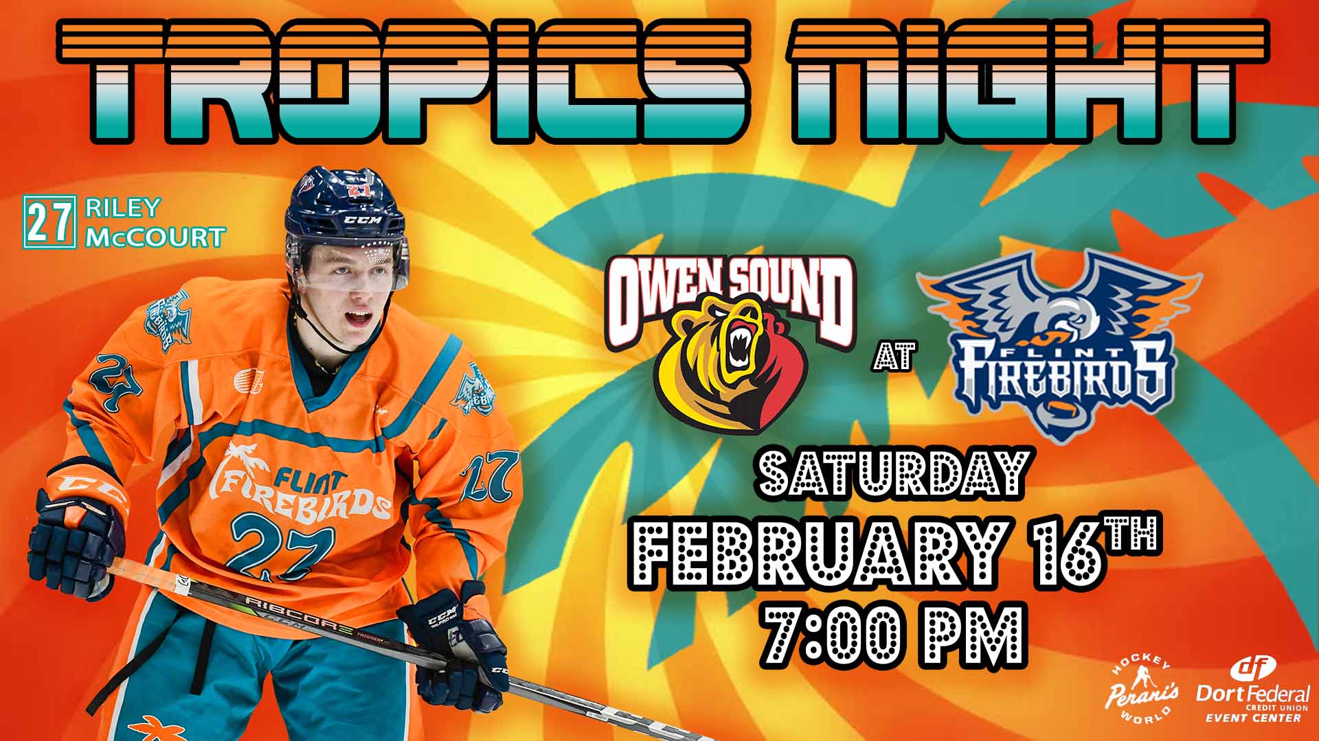 Promotions: Firebirds Host Fourth-Annual ‘Tropics Night’ This Saturday ...