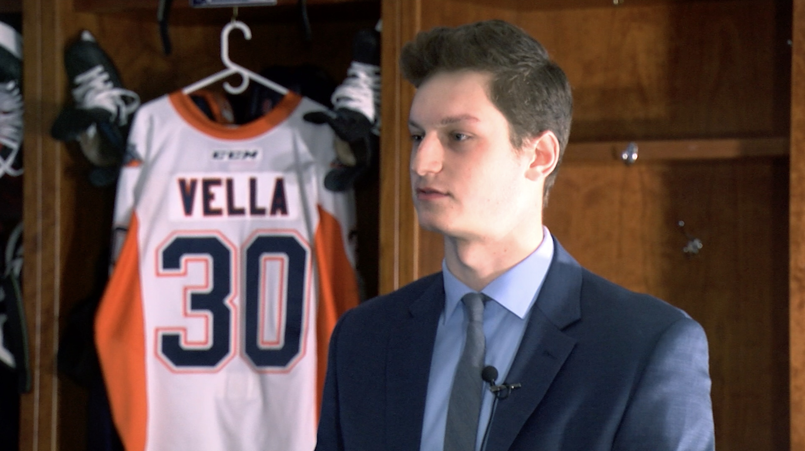 Video: Overager Emanuel Vella reflects on time in Flint - Flint Firebirds