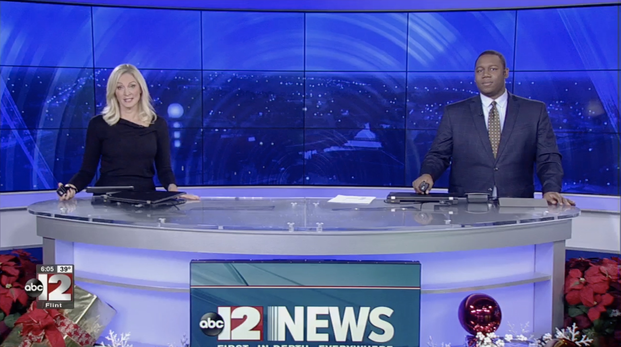 Video: ABC 12 features arena seat and LED ribbon installation - Flint ...