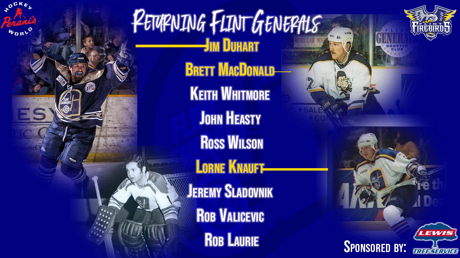 Flint Generals Alumni Meet-and-Greet Information - Flint Firebirds