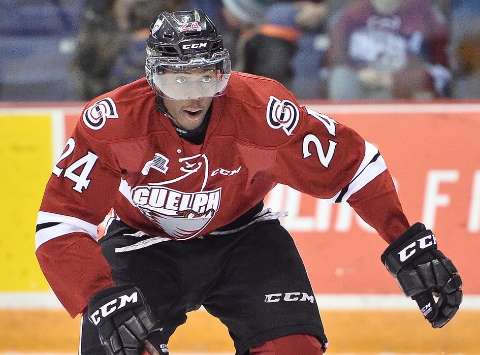 With NHL dreams, Smith overcomes abuse on and off the ice - Guelph Storm