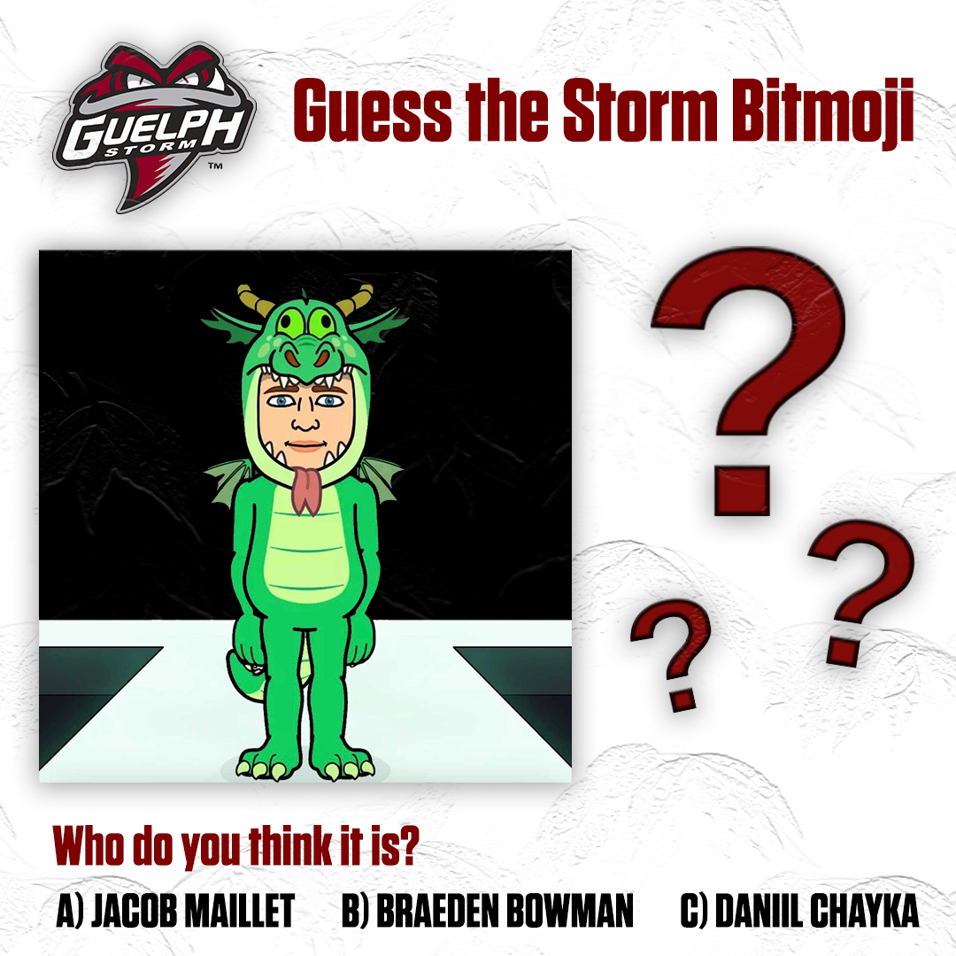 Introducing: Guess the Storm—Bitmoji Style! - Guelph Storm