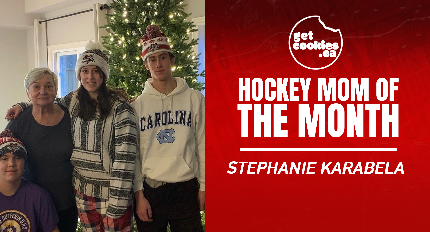 getcookies.ca Hockey Mom of the Month – Stephanie Karabela - Guelph Storm