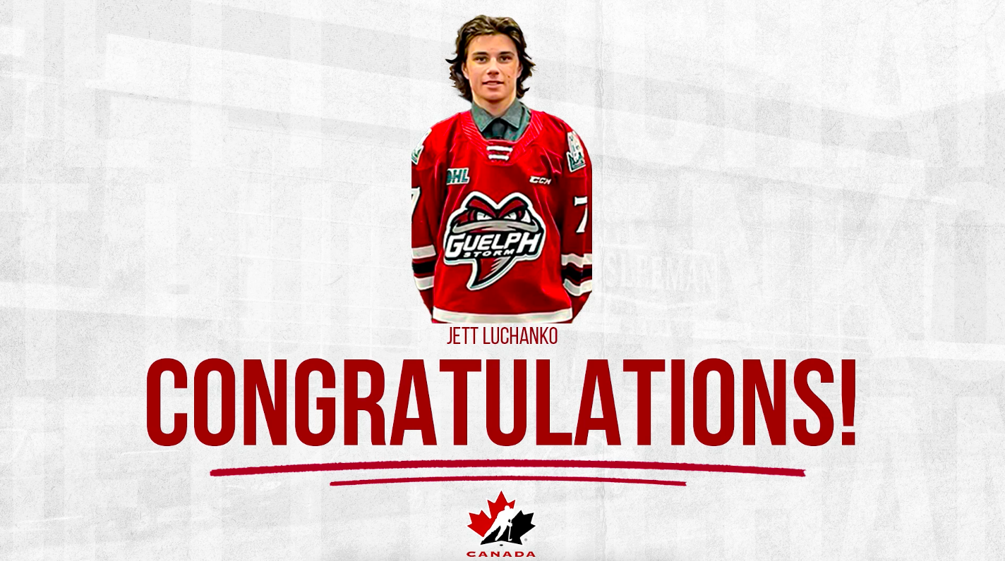 Jett Luchanko Invited to Canada's National Under-17 Development Camp ...