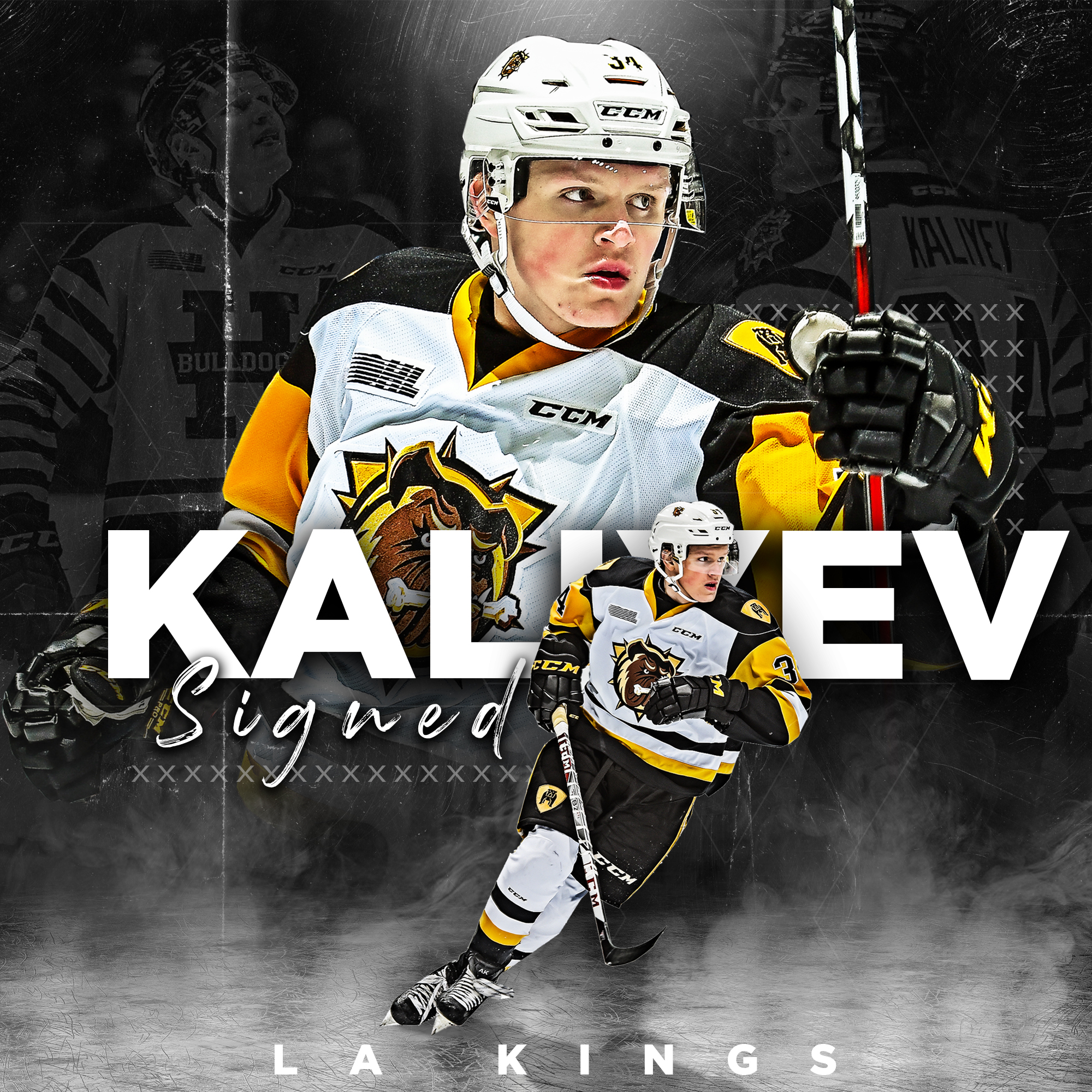 ARTHUR KALIYEV SIGNS WITH LOS ANGELES KINGS - Brantford Bulldogs