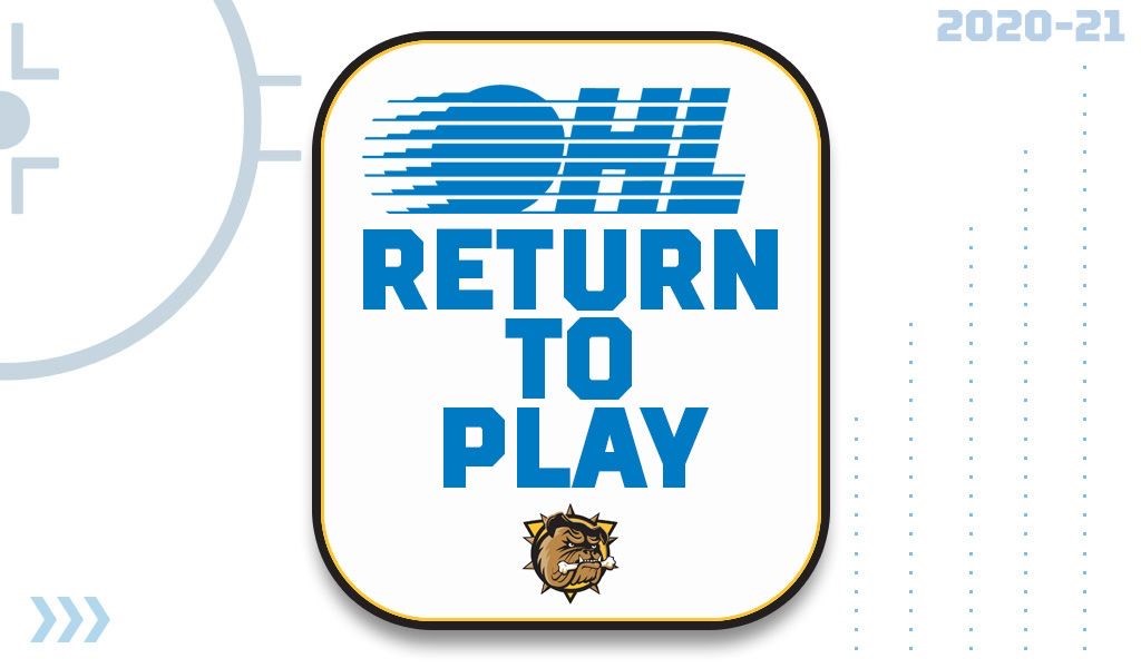 OHL Announces Return to Play Plans - Brantford Bulldogs