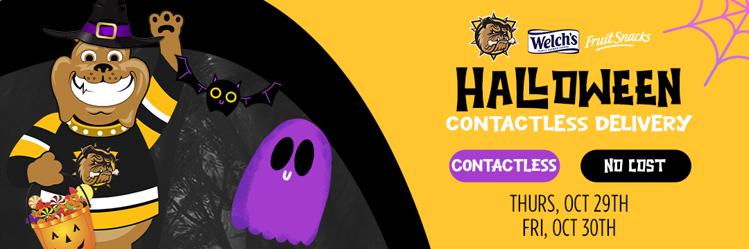 Welch's Contactless Halloween Treat Delivery - Brantford Bulldogs