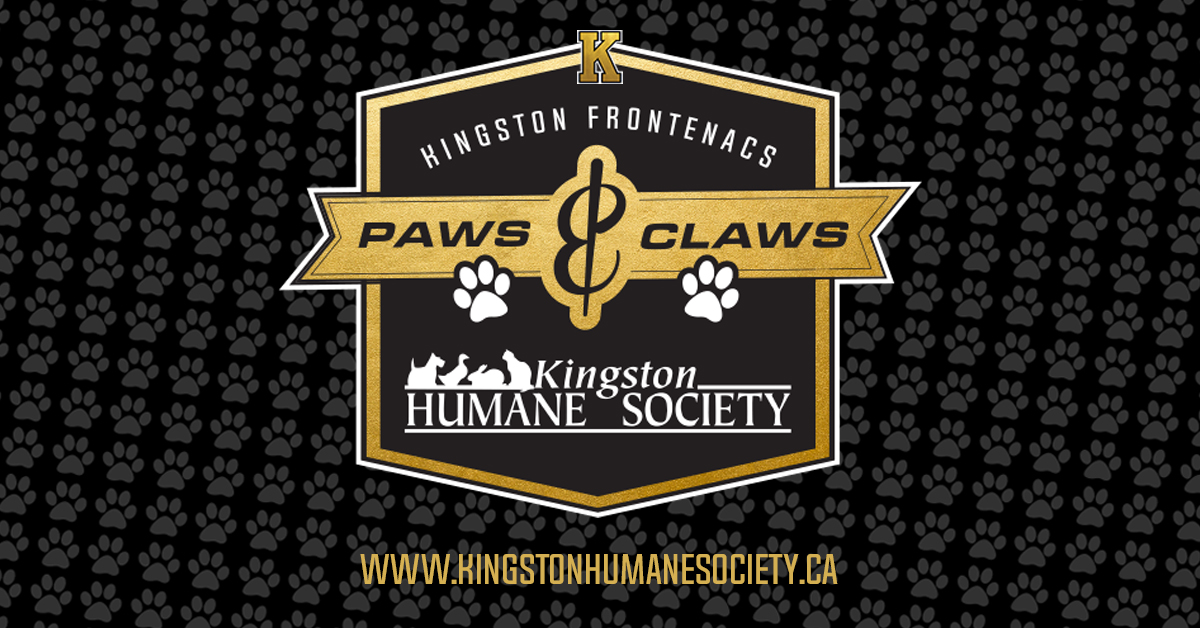 Fronts Paws & Claws Program - Kingston Frontenacs