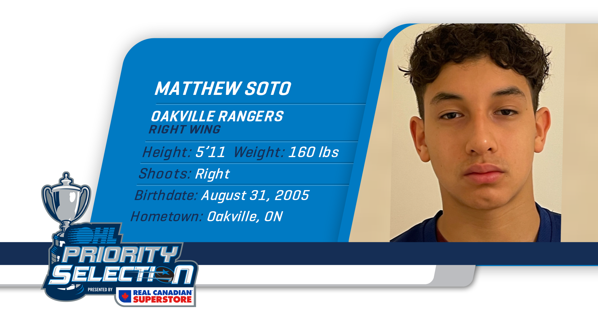 Draft Profile: Matthew Soto - Kingston Frontenacs