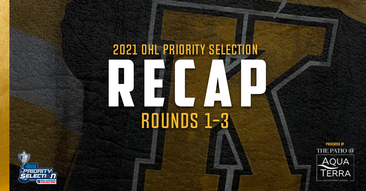 Draft Recap Day 1: Frontenacs welcome three draft picks to Kingston on ...