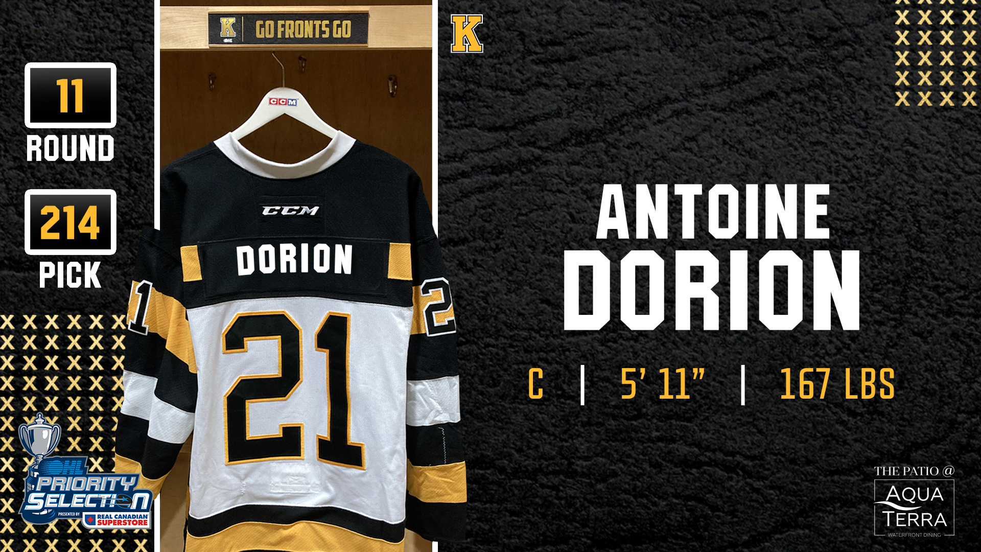 Draft Profile: Antoine Dorion - Kingston Frontenacs