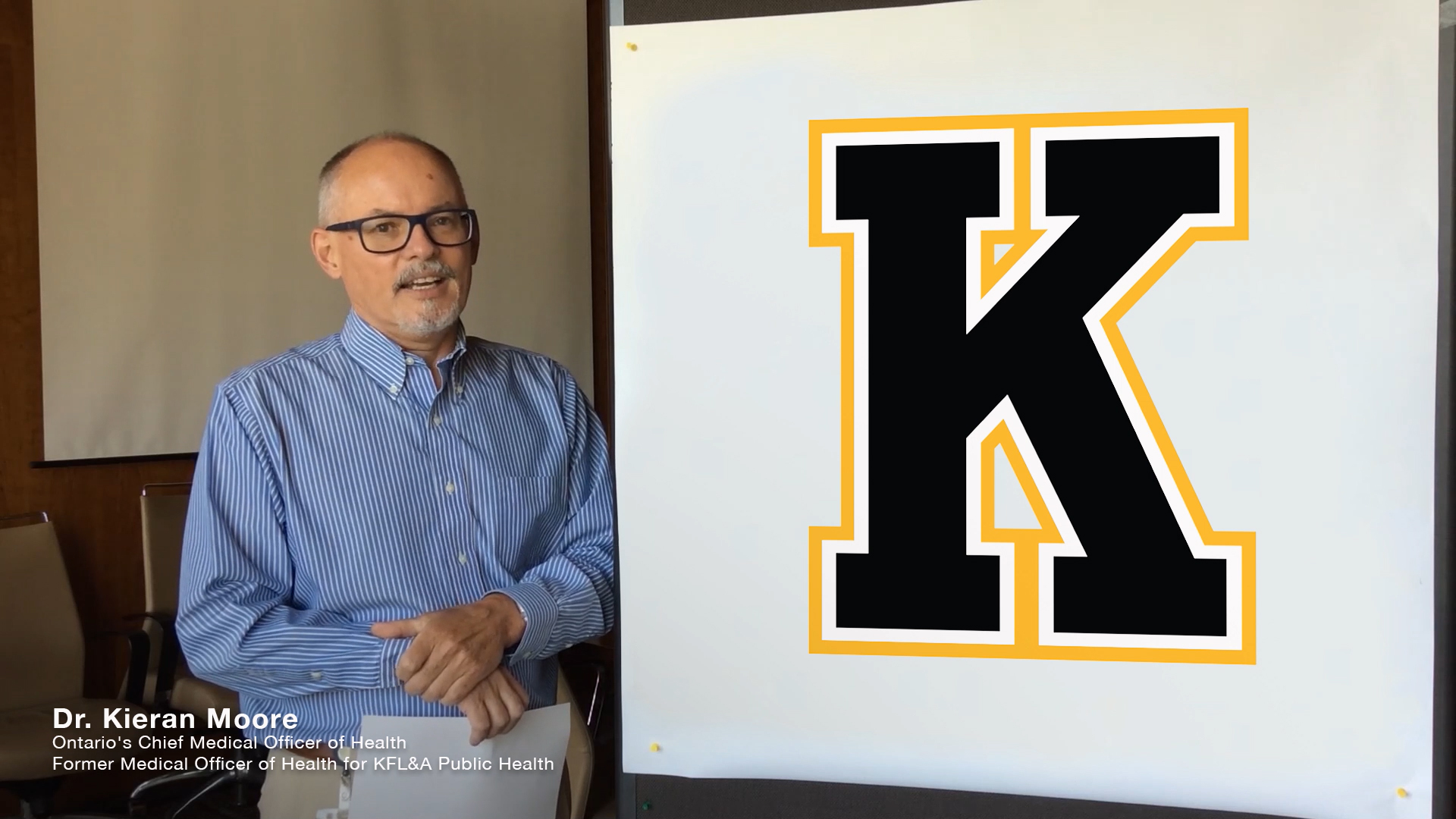 A Message from Dr. Kieran Moore and KFL&A Public Health - Kingston ...