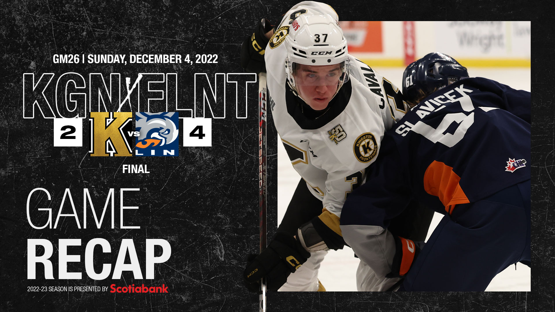 Game Recap: Kingston vs. Flint - Kingston Frontenacs