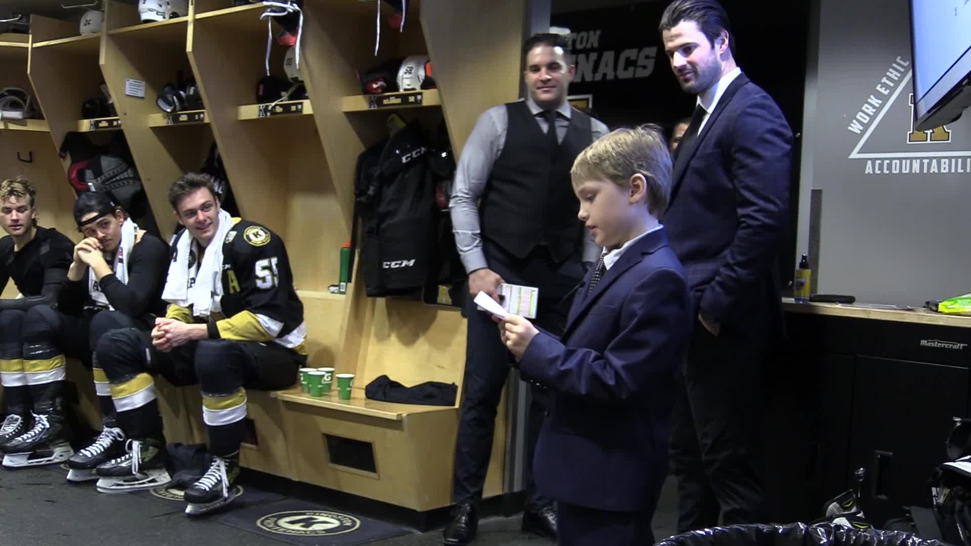 Next Gen Game: Coach Connor delivers an inspirational speech and ...